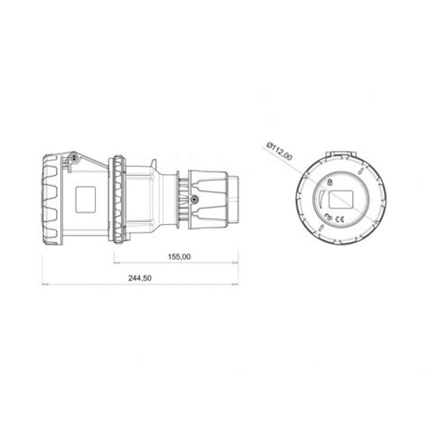 en uygun bemis ip67 rs serisi cee norm 4 63a uzatma priz 380v 450v
