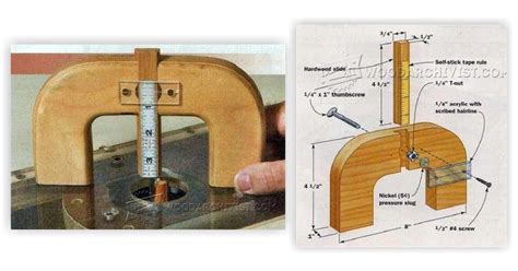 Router Depth Gauge • Woodarchivist