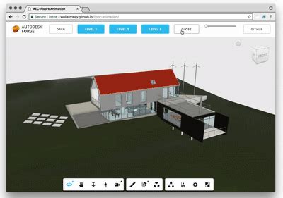 View Each Floor Using Vertical Explode Autodesk Platform Services
