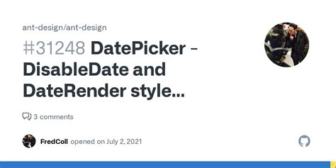 DatePicker DisableDate And DateRender Style Conflicts And Renders Disabled Dates As Blank