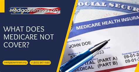 What Does Medicare Not Cover Medigapseminars
