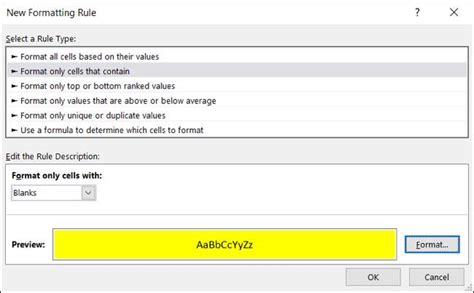 How To Highlight Blanks Or Errors In Microsoft Excel Thefastcode