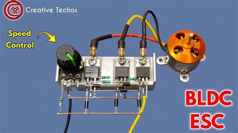 Brushless BLDC Motor ESC Controller Circuit Basic Electronic Circuits Electronic Circuit