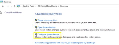 System Restore Tools Windows Keraph