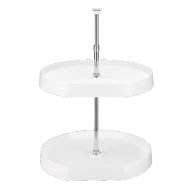 Rev A Shelf Premiere D Shaped Wood Shelf Set Hdwre