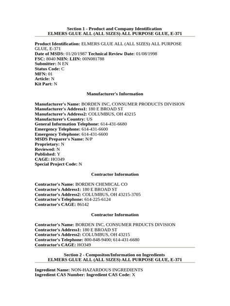 Msds Lem Aibon Pdf Conservation And Restoration Materials