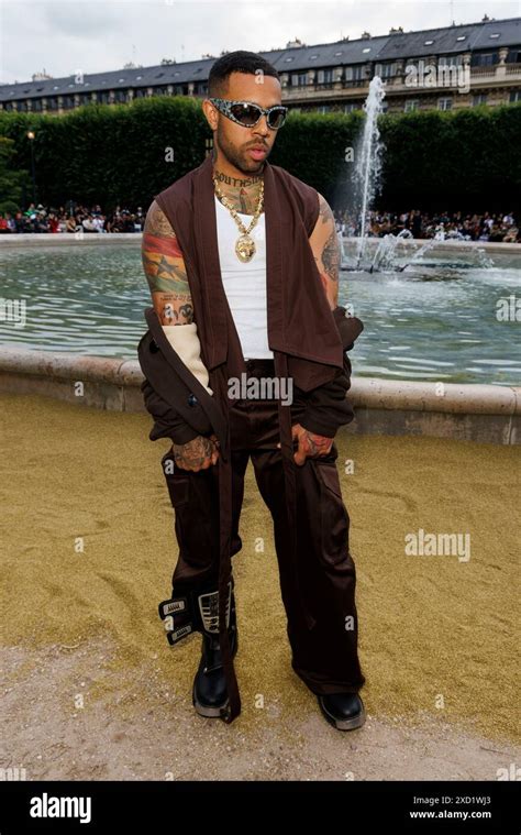 Paris Frankreich 19th June 2024 Vic Mensa Attends Kenzo Spring