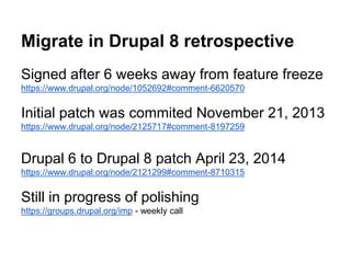 Drupal 8 Migrate PPT