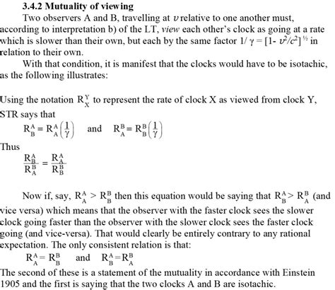 interpretation of the lorentz transformations a discussion on special
