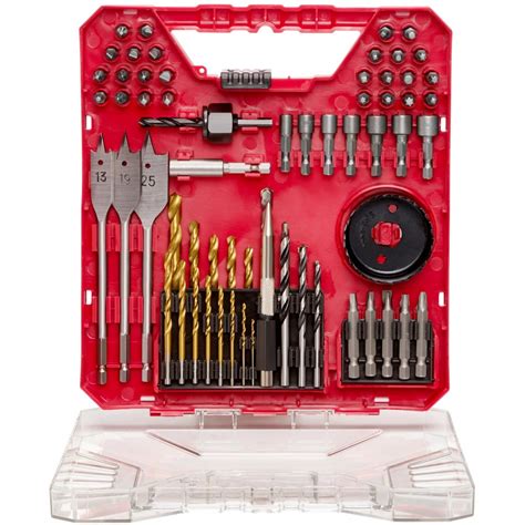Vevor Drill Bit Set 70 Pieces Drill And Driver Bit Set Screwdriver Bit Set Suitable For Wood