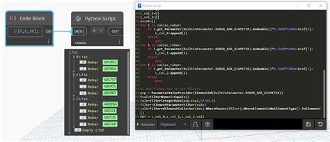 Highlight Rebar In Project Revit Dynamo