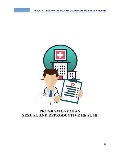 Program Pelayanan Kesehatan Seksual Dan Reproduksi Pdf Ilmu Sosial