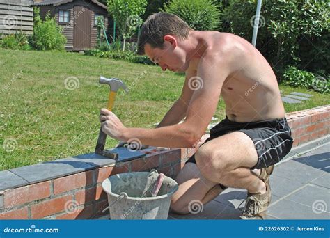 Garden Masonry Stock Photo Image Of Naked Construction 22626302