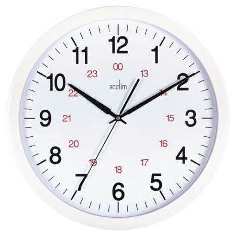 24 Hour Wall Clock 390173 390173 Slby390173 Clocks