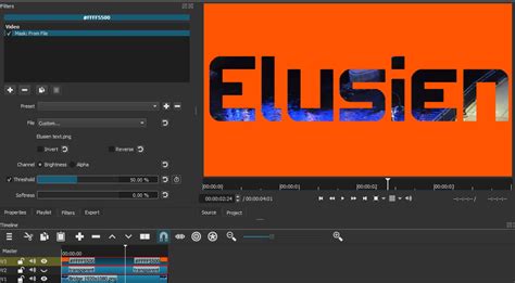 Text With Video Background Help How To Shotcut Forum