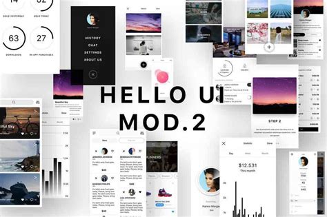 Hello Ui Kit Mod 2 Design Cuts