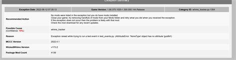 Exception Understanding The Sims 4 Technical Support Loverslab