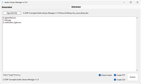 Audio Library Manager Guide Audio Weaver Dochub