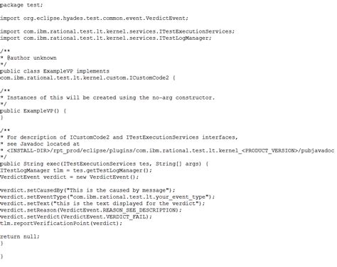 Creating And Editing Rational Performance Tester Scripts With Test