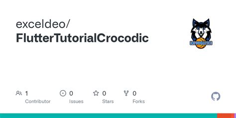 Github Exceldeo Fluttertutorialcrocodic