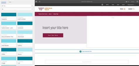 One Theme Documentation Ensemble Cms Documentation Virginia Tech