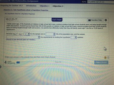 solved homework 10 2 interactive assignment 42 5 points