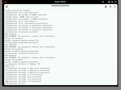 Solved Error On Lab Manage Local Users And Groups Red Hat Learning
