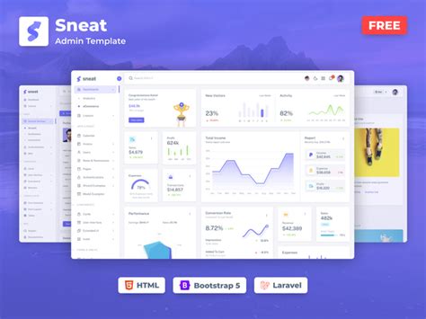 15 Free And Open Source Laravel Dashboards To Boost Up Your Production
