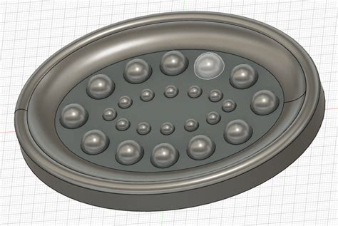 Oval Soap Dish 128 X 98 By Adsw Download Free Stl Model