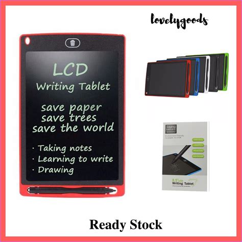 Lcd Writing Pad Lcd Writting Tablet 8 LCD Writing Pad 12 LCD Writting Tablet Shopee Malaysia