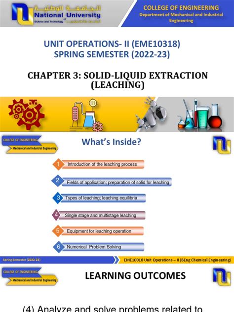 Uo Ii Chapter 3 Solid Liquid Extraction Pdf Solubility Solvent
