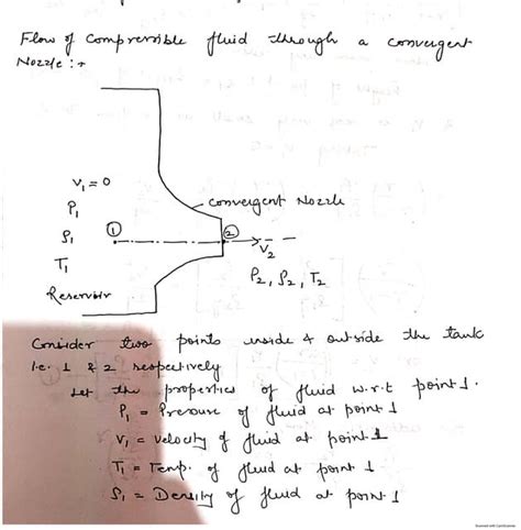 Mass Flow Rate And Critical Pressure Ratio Pdf