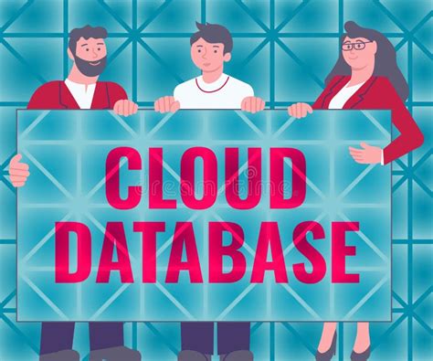 Text Caption Presenting Cloud Database Business Approach Optimized Or
