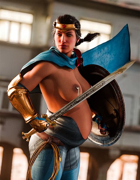 Rule 34 1girls 3d Belly Big Belly Black Hair Breasts Clubzenny Dc Dc Comics Female Lactation