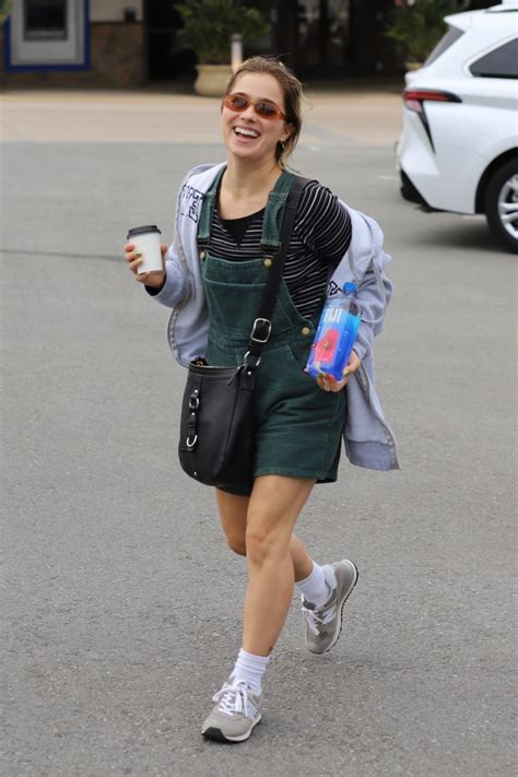 Haley Lu Richardson Out For Coffee In Malibu Hawtcelebs