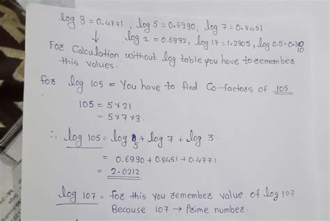 How To Calculate Log X 2 0212 2 0314