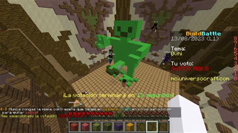 Boton De Report En Build Battle Universocraft