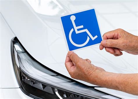World Of Wallcharts Disabled Stickers Blue Badge Mobility Wheelchair