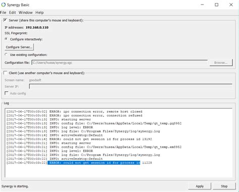 Failed To Connect To Server Connection Refused General Discussion Symless Forums