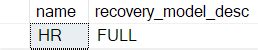 SQL Server Recovery Model