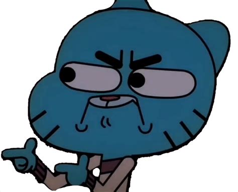 Gumball Mad Render By Finnyt2009 On Deviantart