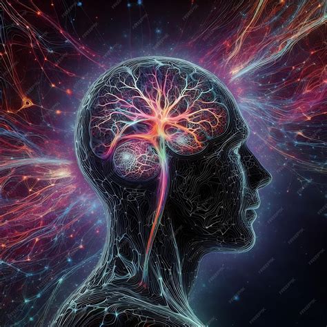 Premium Ai Image Neural Synapse Symphony A Psychedelic Journey