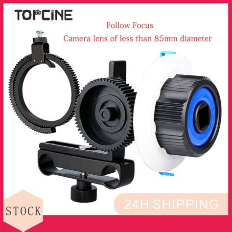 Topcine Dslr Follow Focus Puller With Flexible Gear Belt For 15mm Rail
