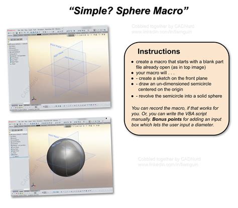 A Little Macro Challenge That Annoyed Me Yesterday Rsolidworks