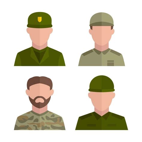 United States Army Icon Set 36333233 Vector Art At Vecteezy