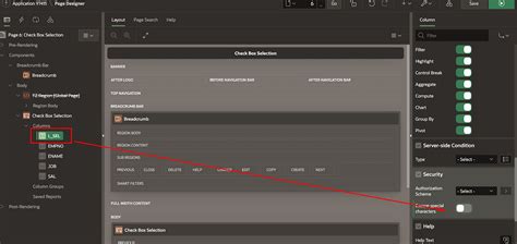 How To Control Check Box In Interactive Report Allow One Selection Of