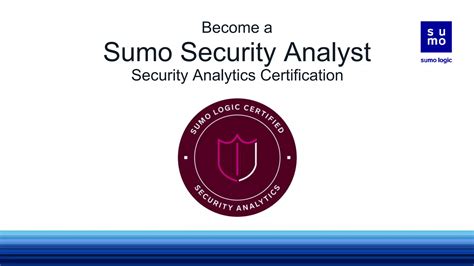 Sumo Logic Cert Jam Security Analytics Ppt