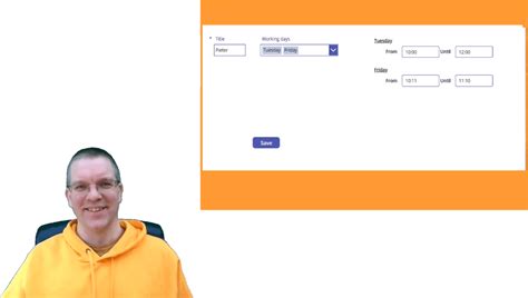 A Form With A Multi Select Dropdown With Additional Information