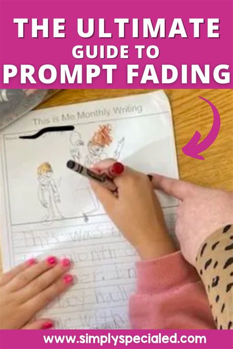 the ultimate guide to prompt fading special education teacher tips
