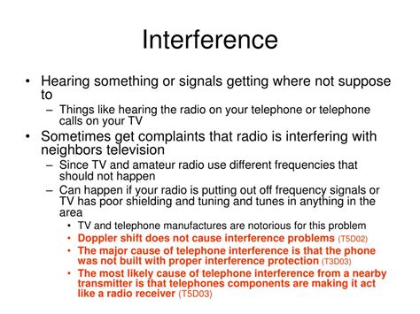 PPT Radio Frequency Interference PowerPoint Presentation Free Download ID 691369